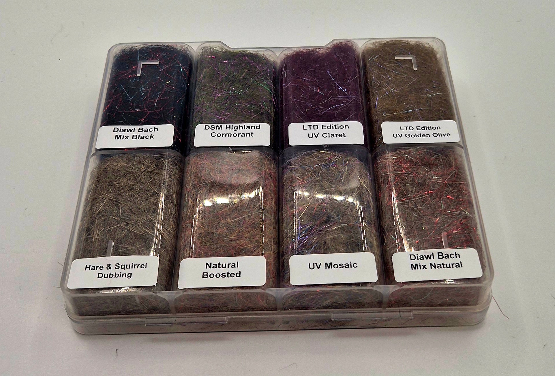 Hare & Squirrel Dubbing Boxes — Chuck N Duck Fly Tying Materials