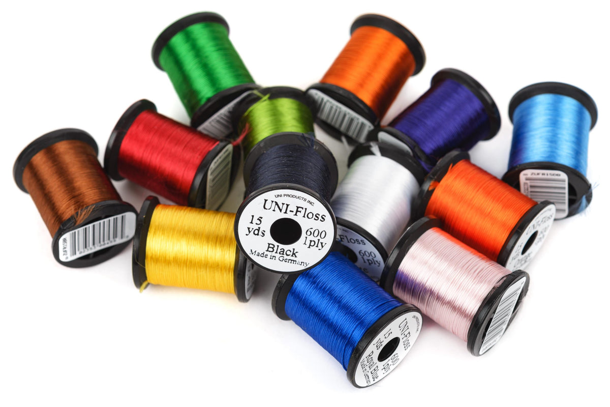 Uni - Rayon Floss — Chuck N Duck Fly Tying Materials