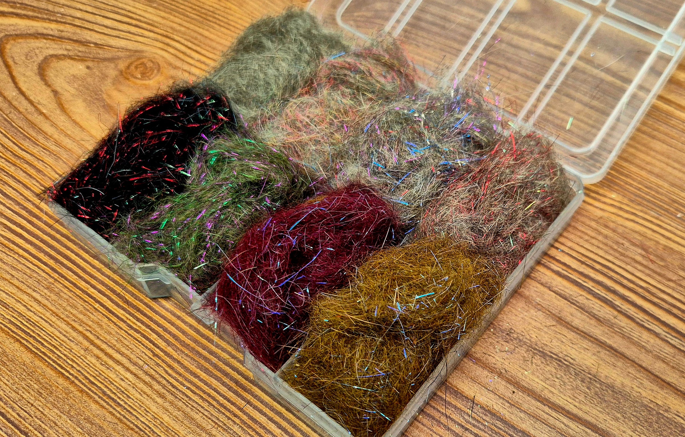 Hare & Squirrel Dubbing Boxes — Chuck N Duck Fly Tying Materials