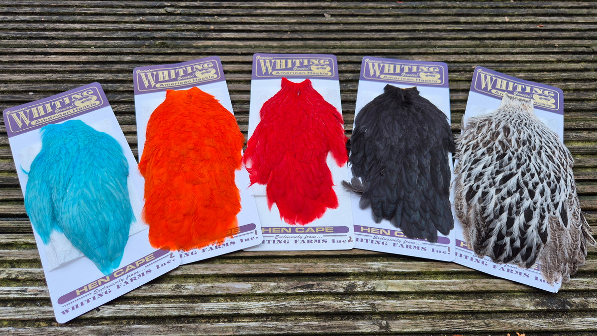 Whiting Farms - American Hen Capes — Chuck N Duck Fly Tying Materials