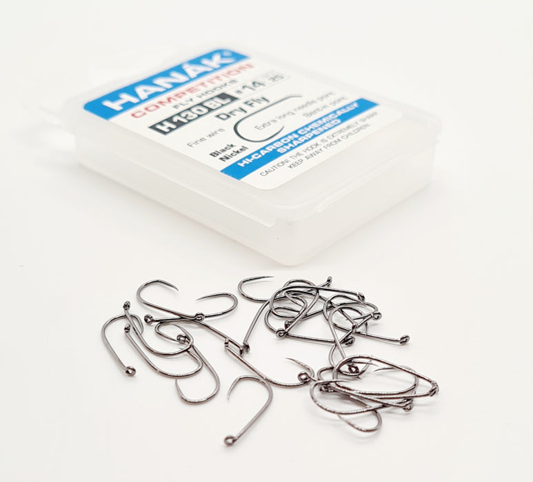 Hanak Competition H130 BL Dry Fly Hooks — Chuck N Duck Fly Tying Materials